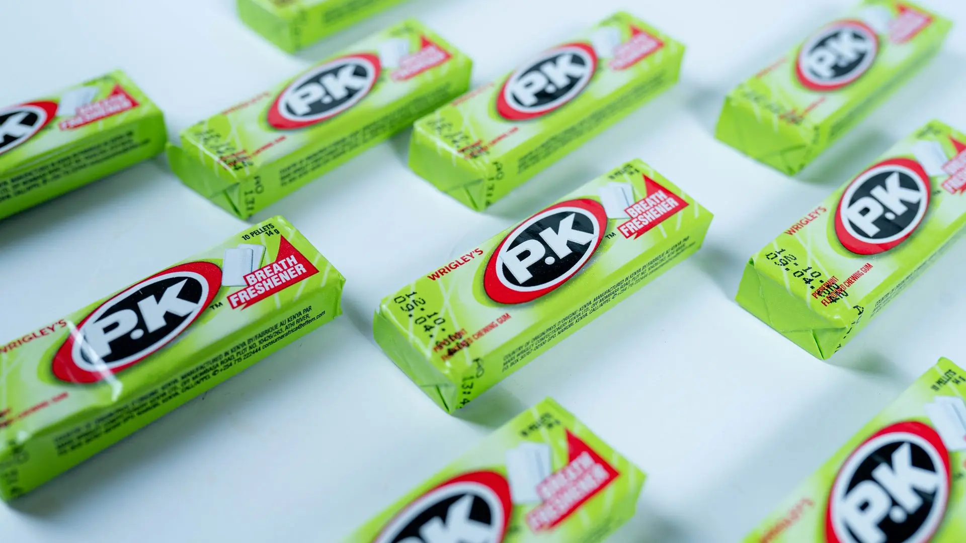 P.K Peppermint Chewing Gum – Crisp, Cool, and Refreshingly Classic